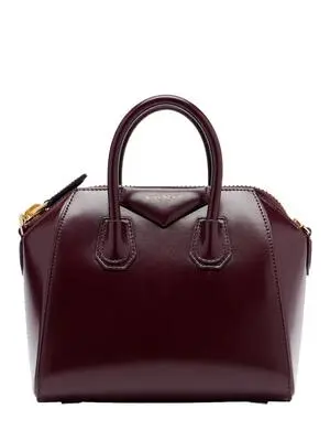 Givenchy Antigona Mini Tote Bag - Burgundy
