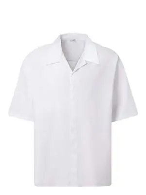Loewe Cotton Poplin Bowling Shirt - White