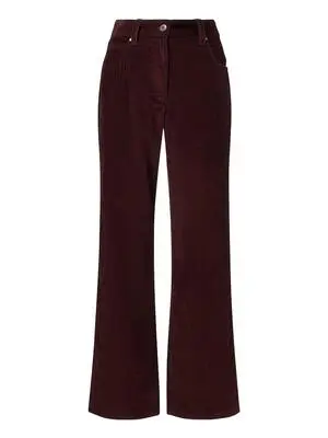 Brunello Cucinelli Corduroy Straight Pants - Brown