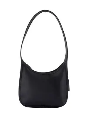 COACH® Top-handle Calfskin Shoulder Bag - Black