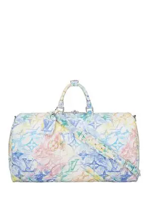 LOUIS VUITTON Monogram Pastel Crayon Keepall Bandouliere 50