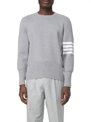 Thom Browne Crewneck Sweater - Grey