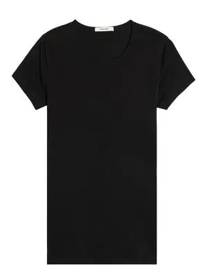 LEMAIRE Fitted T-shirt - Black
