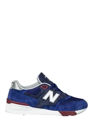 NEW BALANCE 597 Suede Sneakers - Blue