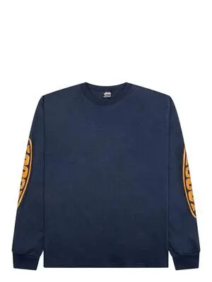 StÜssy Pill Long-sleeve T-shirt - Blue