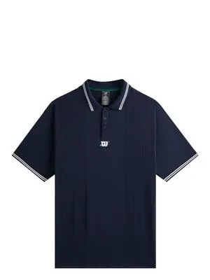 Kith X Wilson Renshaw Court Polo - Blue