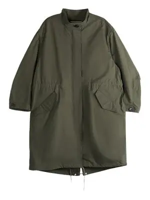Givenchy Oversized Parka Coat - Green