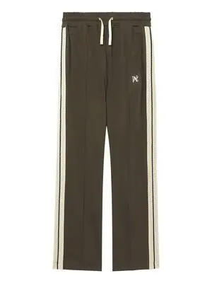 Palm Angels Monogram Piquet Track Pants - Brown