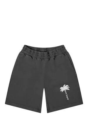 Palm Angels Gd Sweatshort - Grey