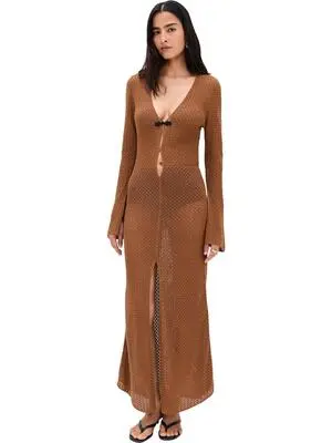 THE GARMENT Tanzania Maxi Dress - Bronze
