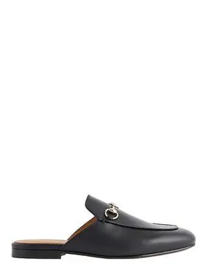 Gucci Princetown Leather Mules - Nero