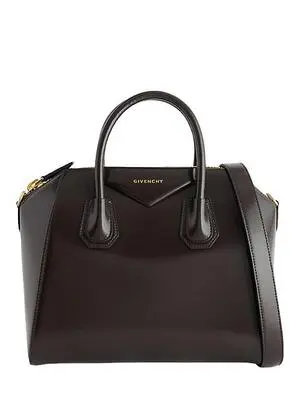 Givenchy Antigona Small Leather Top-handle Bag - Chocolate