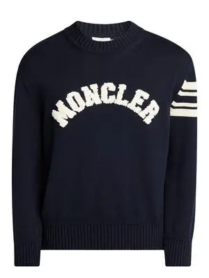 Moncler Knit Crewneck Sweater - Blue