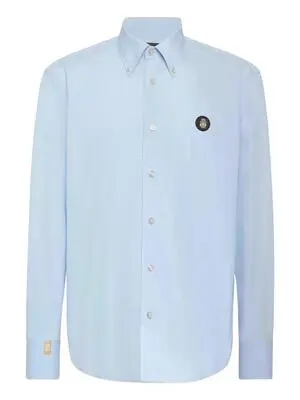 BILLIONAIRE Cotton-blend Shirt - Blue
