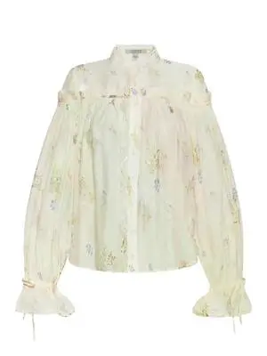 ALLSAINTS Delphine Blouse - Neutrals