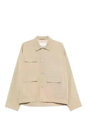 Nanushka Utility-pocket Jacket - Neutrals