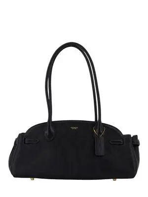 COACH Empire Carryall 34 Shoulder Bag Black