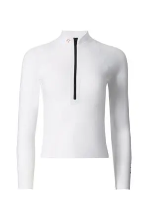 Perfect Moment Tempest Rash Guard Top - White