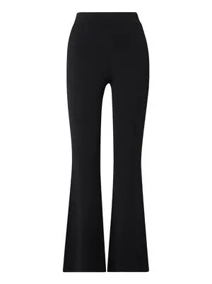 Altuzarra Florie Knitted Flared Pants - Black