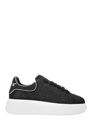 Philipp Plein Glitter Low-top Sneakers - Black