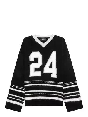 NAHMIAS 24 Hockey Jersey Sweater - Black