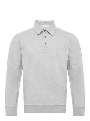 JW Anderson Long-sleeve Polo Shirt - Grey