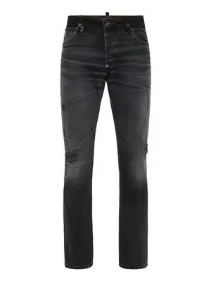 Philipp Plein Distressed-detail Jeans - Black