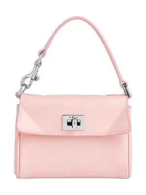 Balenciaga Rodeo Micro Bag Charm - Suede Pink