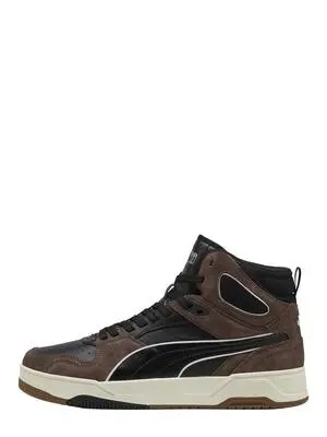 PUMA Rebound Break Mid-Top Sneakers Brown
