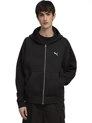 PUMA Wardrobe Ess Full-zip Hoodie - Black