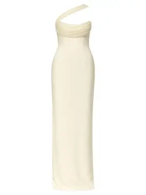 THE NEW ARRIVALS ILKYAZ OZEL Julietta Sash-detailed Gown - White