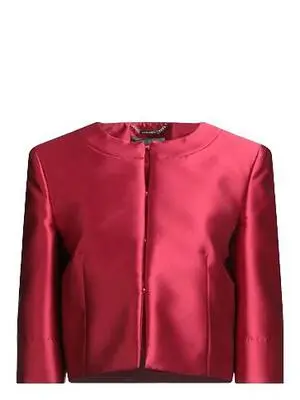 Alberta Ferretti Single-breasted Blazer - Red