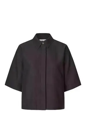 SAMSOE SAMSOE Short-sleeve Shirt - Black