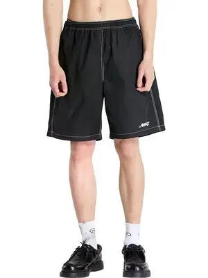 AWAKE NY Contrast-stitch Swim Shorts - Black