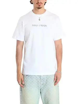 DAILY PAPER Shield Focus T-shirt - White