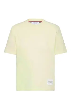 Thom Browne 4-bar Stripe T-shirt - Yellow
