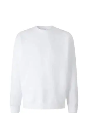 Givenchy Logo-patch Cotton Sweatshirt - White