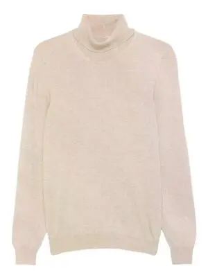 Fedeli Cashmere Turtleneck Sweater - Neutrals