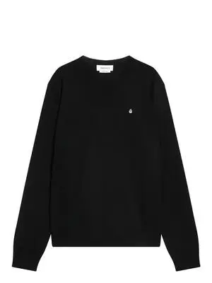 Alexander McQueen Skull-embellished Crew-neck Sweater - Black