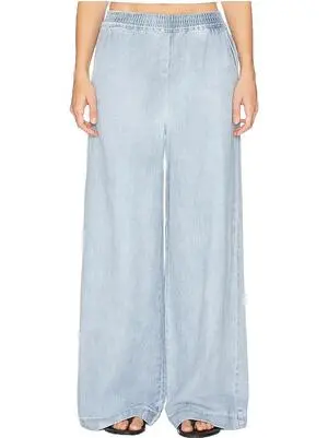 FAVORITE DAUGHTER The Malibu Wide Leg Pants - Blue