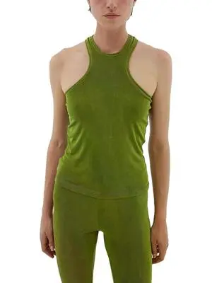 MIISTA Racer-back Tank Top - Green