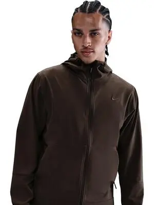 Nike Unlimited Repel Hooded Versatile Jacket Brown