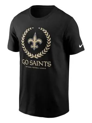 Nike New Orleans Saints Local Essential Nfl T-shirt - Black