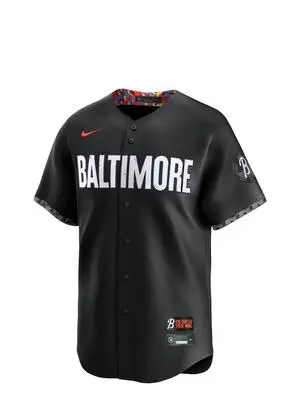 Nike Baltimore Orioles City Connect Dri-fit Adv Mlb Limited Jersey - Black
