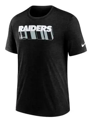 Nike Las Vegas Raiders Long Pass Nfl T-shirt - Black