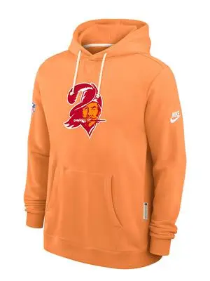 Nike Tampa Bay Buccaneers Alt Offensive Set Play Sideline Dri-fit Nfl Pullover Hoodie - Orange