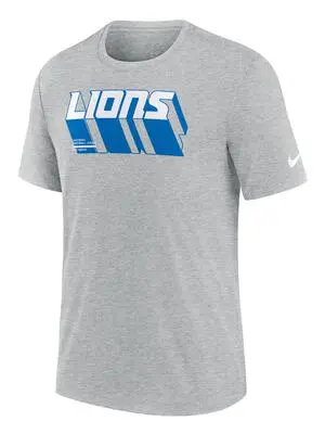 Nike Detroit Lions Long Pass Nfl T-shirt - Grey
