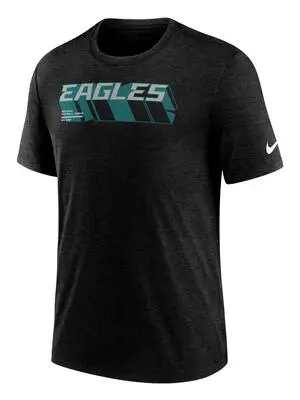 Nike Philadelphia Eagles Long Pass Nfl T-shirt - Black