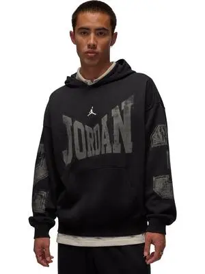 JORDAN Collegiate Pullover Hoodie - Black