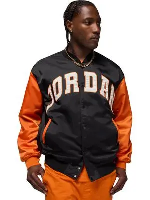 JORDAN Collegiate Varsity Jacket - Black